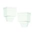 Mid-America Exterior Dentil Trim Left and Right End Cap Kit White (123)