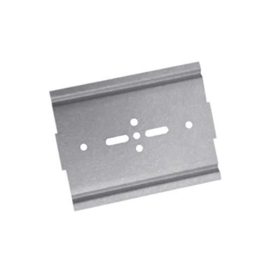 Englert 24 Gauge x 6" x 4-3/4" Universal Base Plate Galvalume