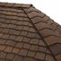 GAF 12" Timbertex® Premium Ridge Cap Shingles Sedona Sunset