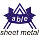 Able Sheet Metal 28 Gauge x 2" x 6" Roof Edge White