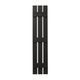 Mastic 12" x 47" Board & Batten Standard 3-Board Shutters - Open Style Grey