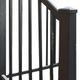 Azek 42" x 8' Impression Stair Rail Kit Black