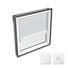Velux 44-1/4" x 45-3/4" Fixed Deck-Mounted Skylight with Aluminum ...