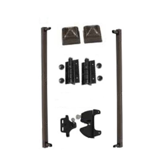 Envision 34-1/2" x 36" Fairway Steel Railing S110 Railing Gate Kit ...